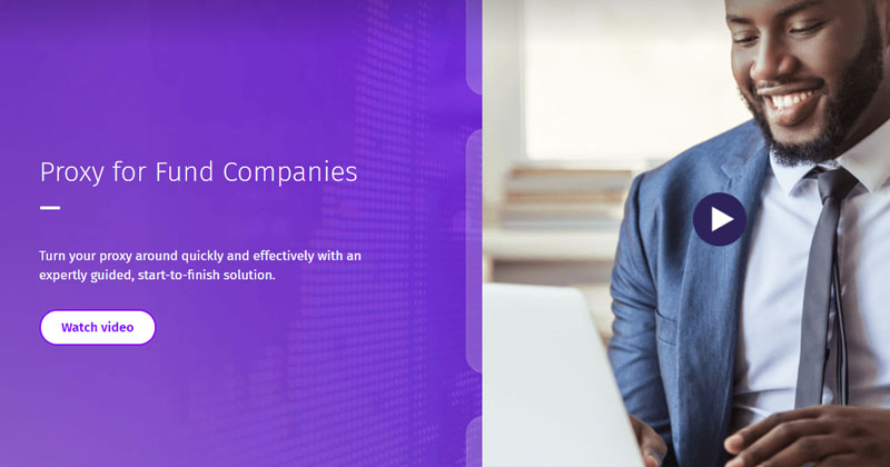 Proxy Solutions for Investment Companies & Mutual Funds | DFIN