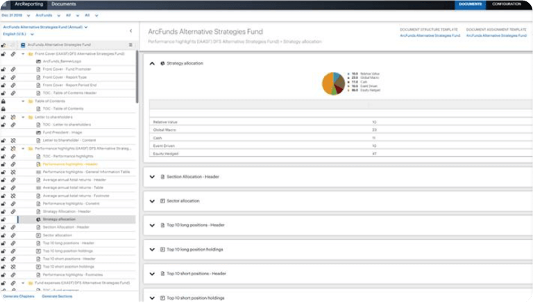 ArcReporting® | Accurate Shareholder Reporting Software | DFIN