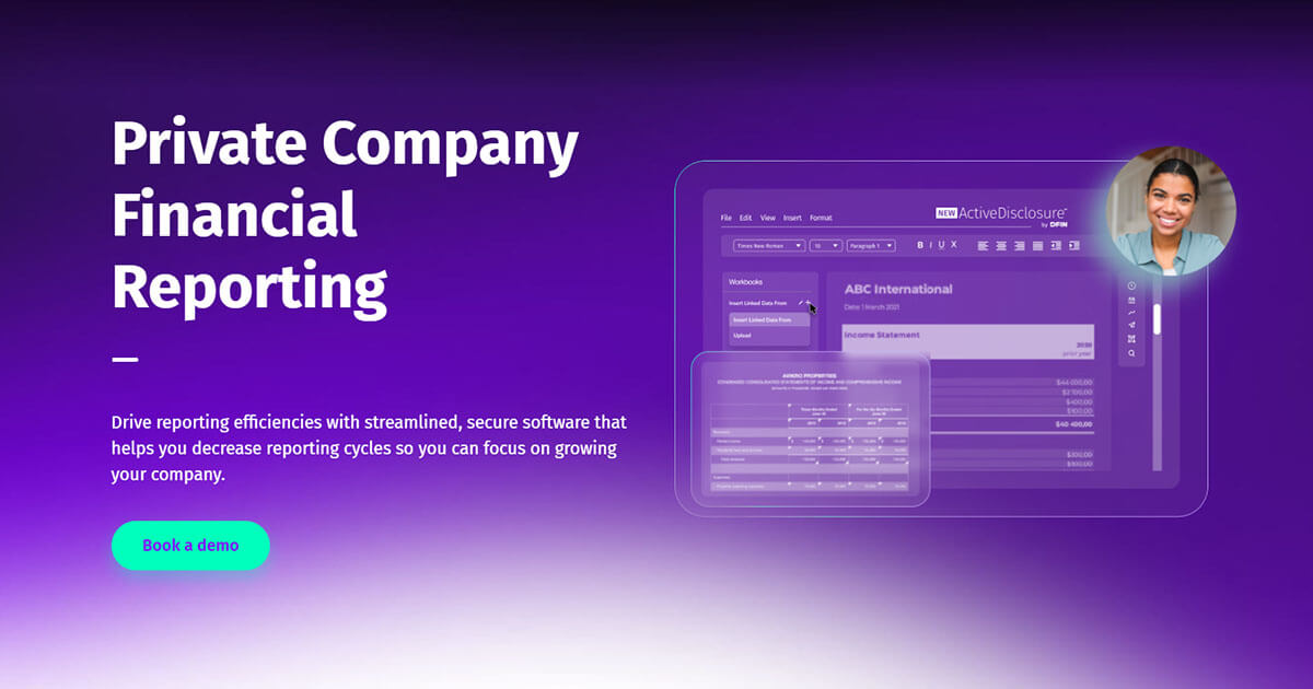 Private Company Financial Reporting Software | DFIN