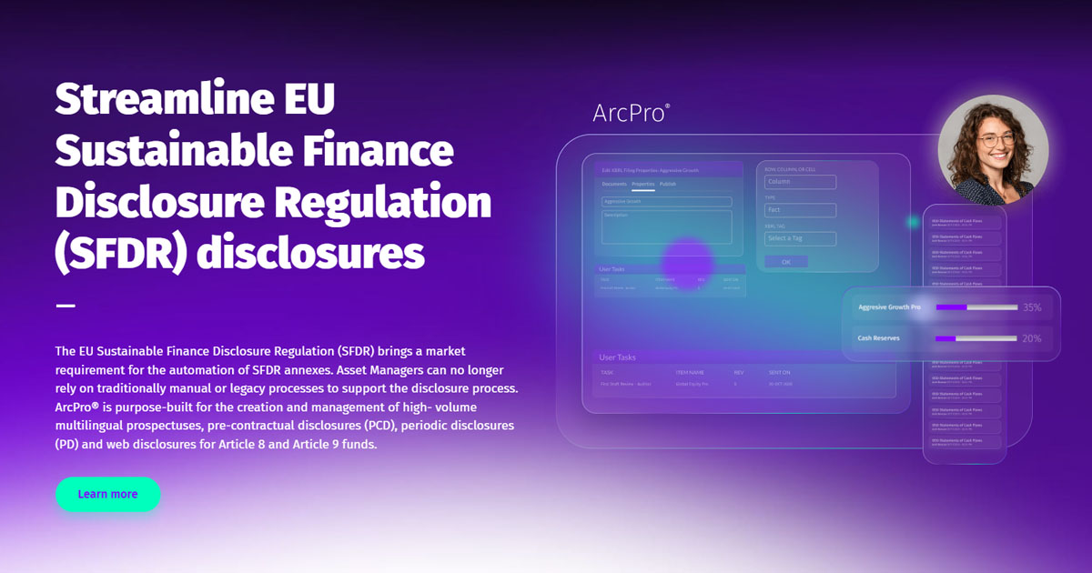 Sustainable Finance Disclosure Regulation | Donnelley Financial ...